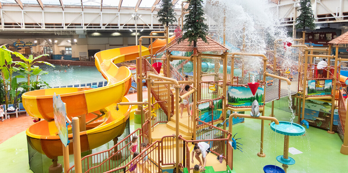 Wild WaterDome Indoor Waterpark at River Lodge - Wilderness at the Smokies