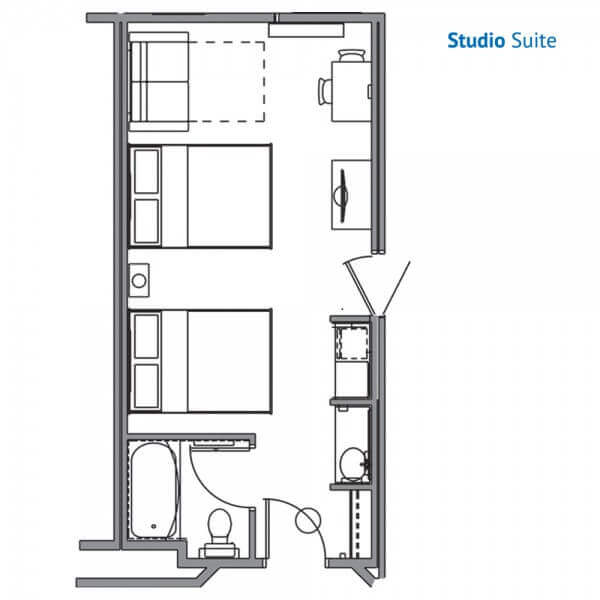 Studio Suite - Wilderness at the Smokies Studio Suite
