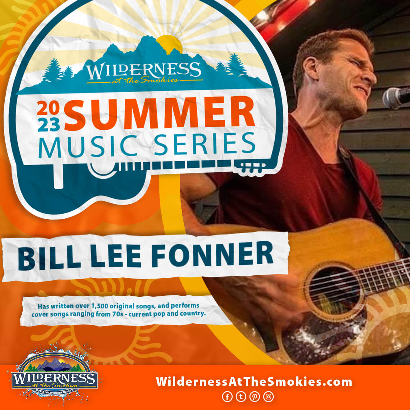 Summer Entertainment Line-Up Announced - Wilderness at the Smokies