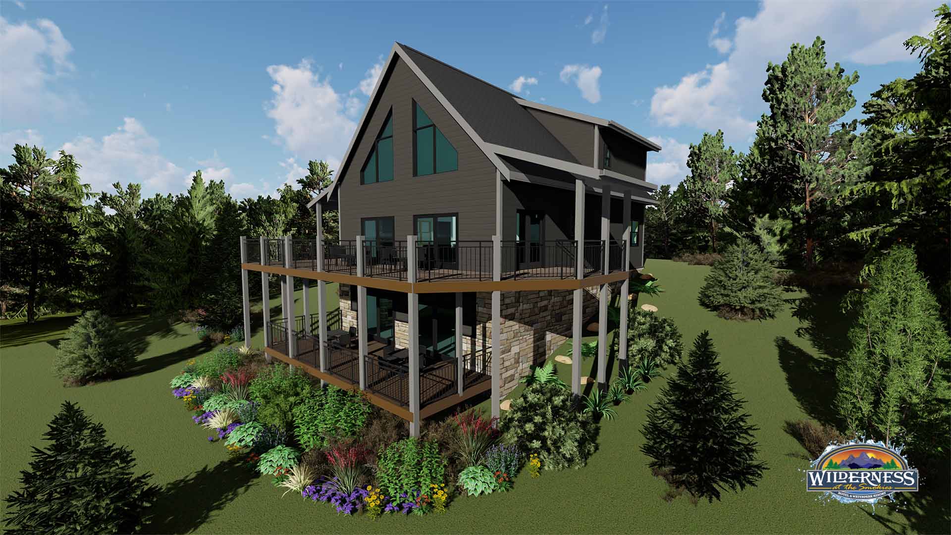 Entertainment Cabin - Wilderness at the Smokies