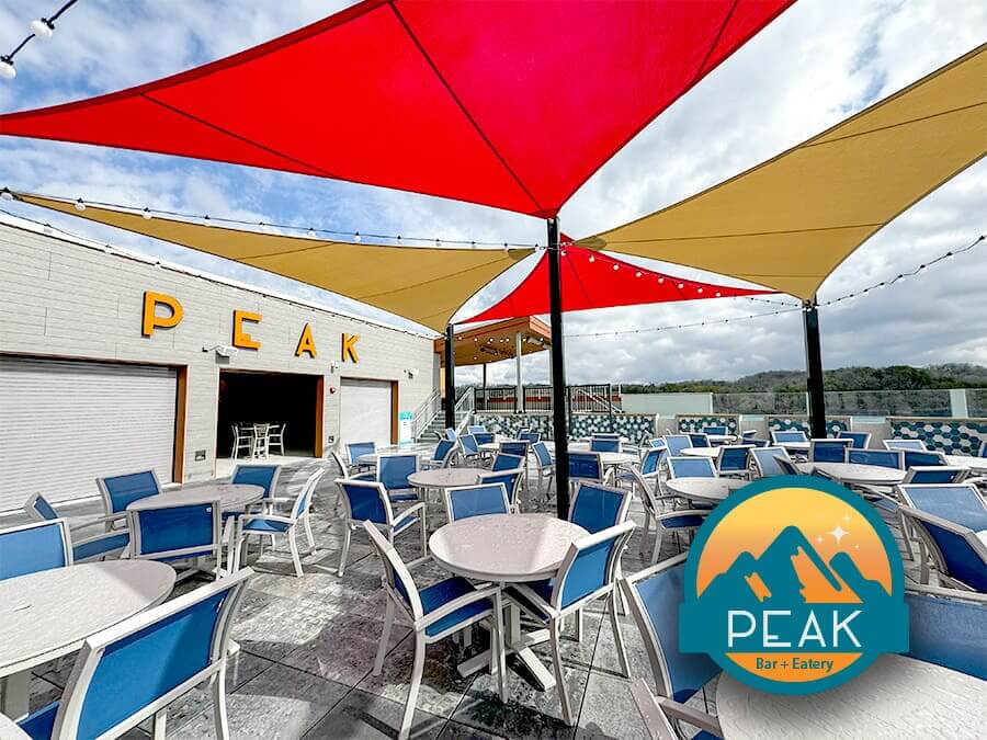 NEW! Peak Bar and Eatery - Wilderness at the Smokies
